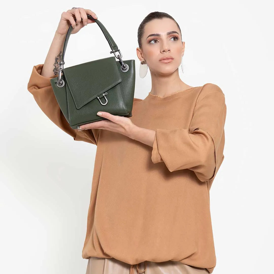 Mini Handbag Diagonal Oliva